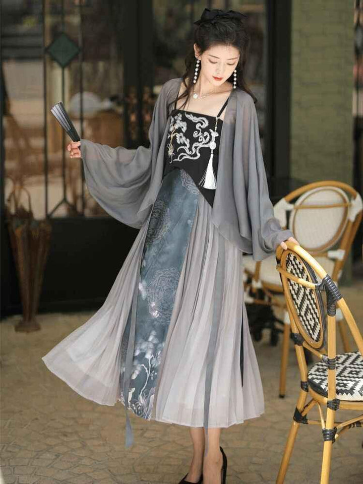 Modern Hanfu | Chinese Fashion Clothing | Female Hanfu Dresses | Yandan ...