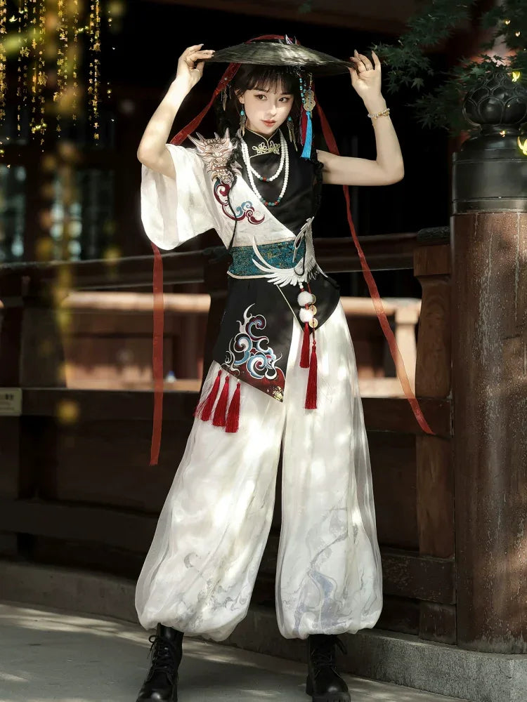 [Nuo · Spirit of the Mask] Modern Chinese Hanfu Set – Spring/Summer C ...