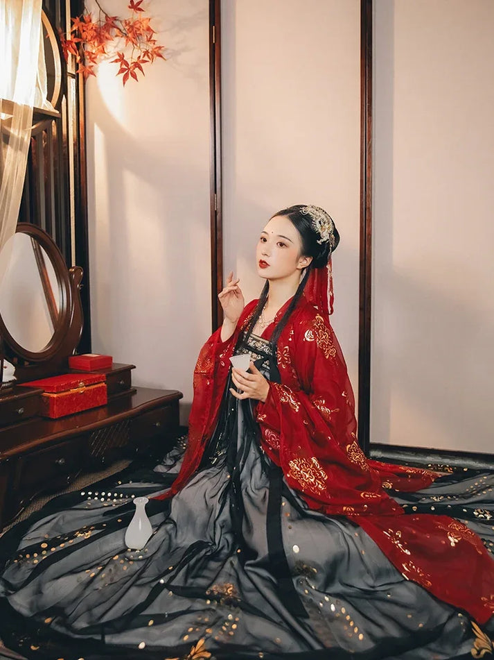 Tang Dynasty | Red Hanfu – Yandan_Hanfu